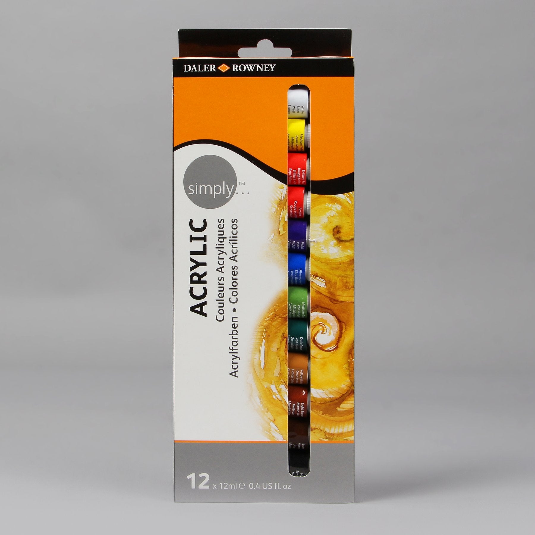 DALER ROWNEY SIMPLY ACRYLIC COLOURS – Bansal Stationers