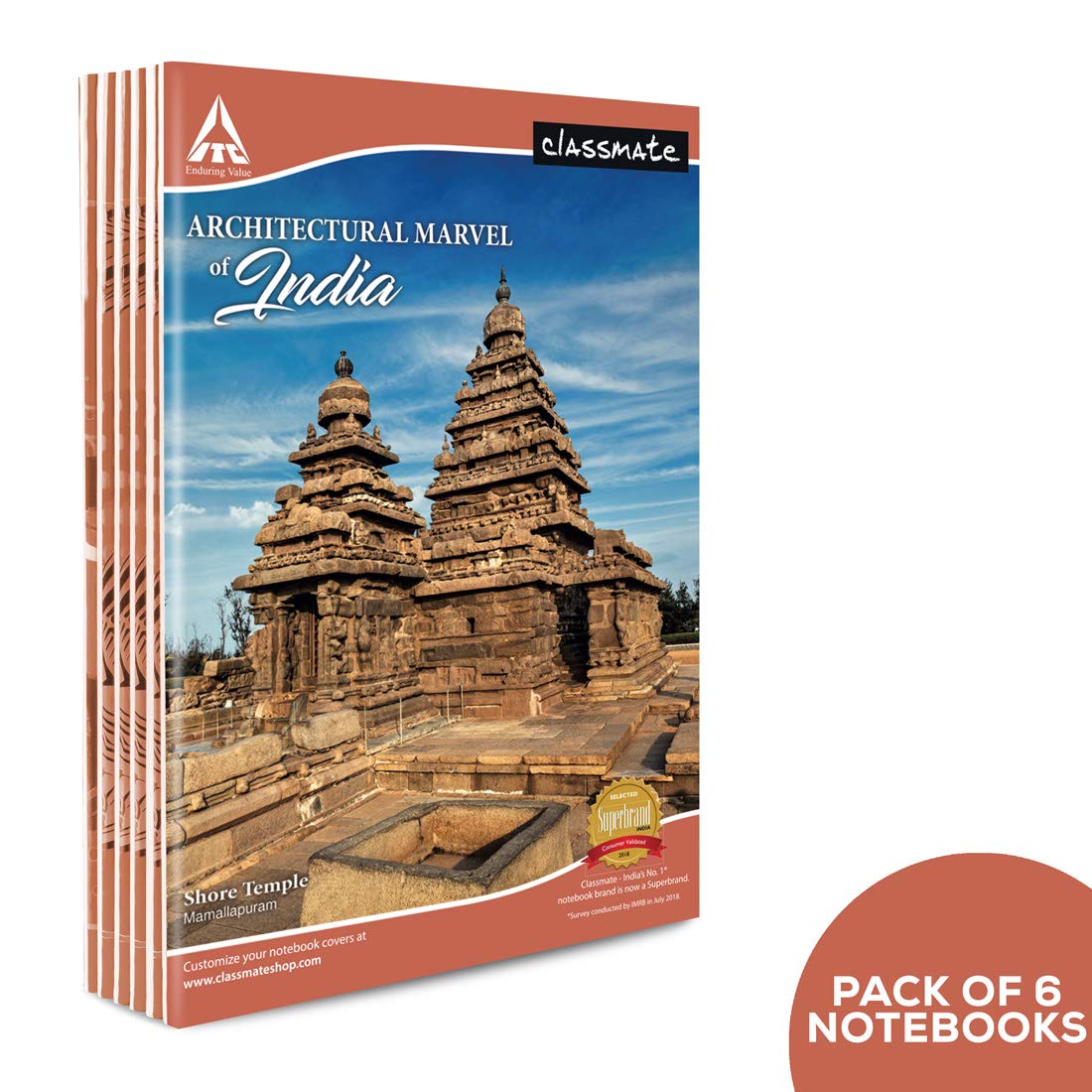 Classmate Exercise Book- Single Line (384 Pages) – Bansal Stationers