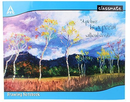 Classmate Drawing notebook- 27.5x 34.7cm — Bansal Stationers