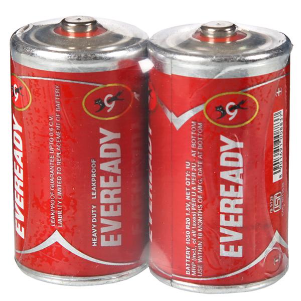 Eveready D2 Cells Pack of 2 (Heavy Duty) – Bansal Stationers