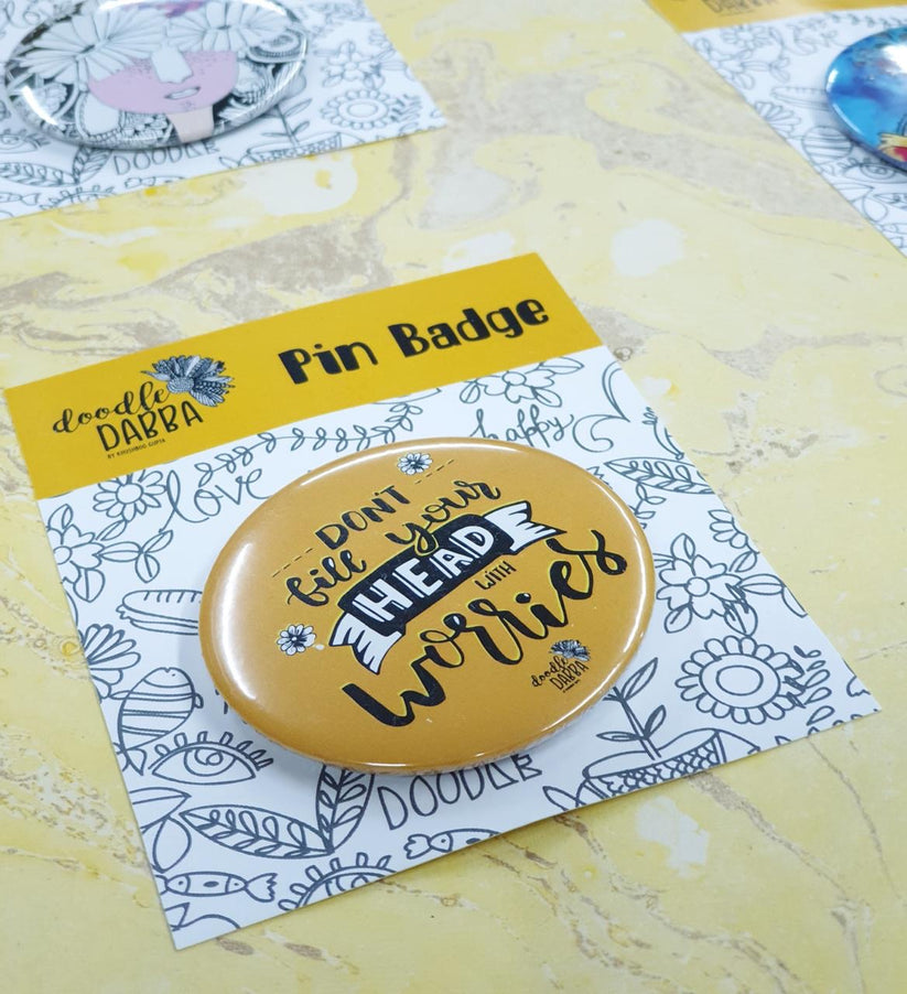 Doodledabba Quirky, Illustrative and Hand Lettered Badges – Bansal ...