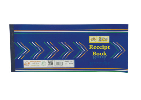 Lotus Receipt book — Bansal Stationers